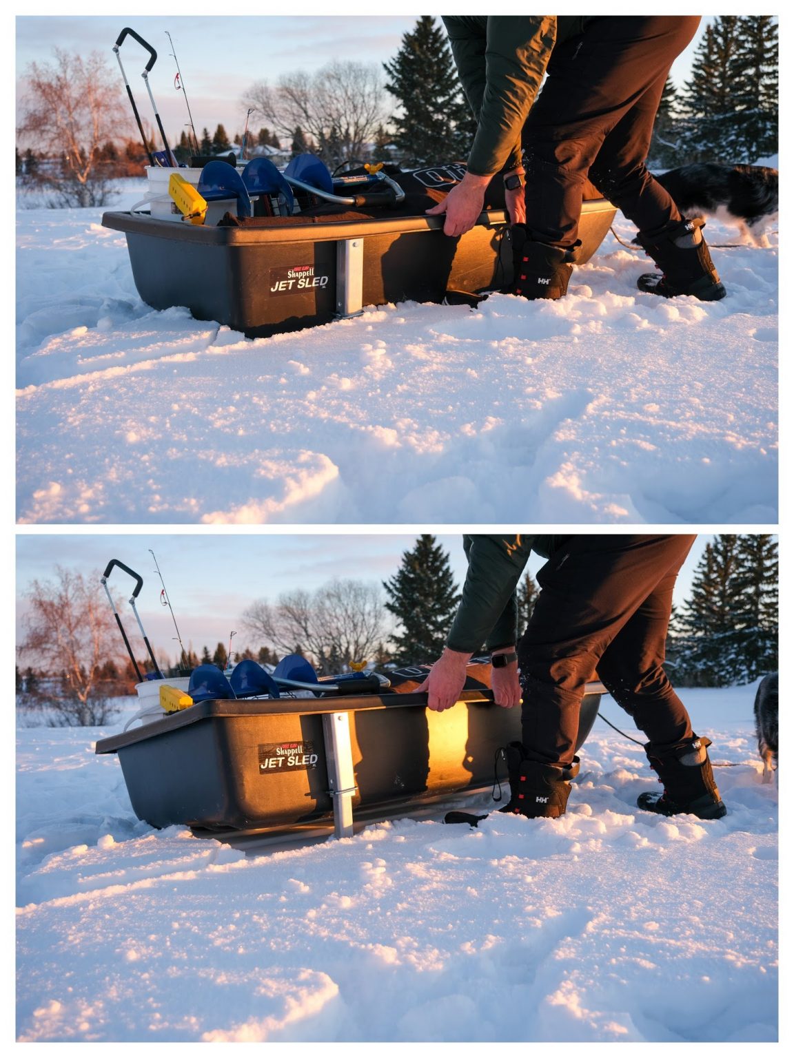 The Collapsible Smitty Sled - String Theory Angling