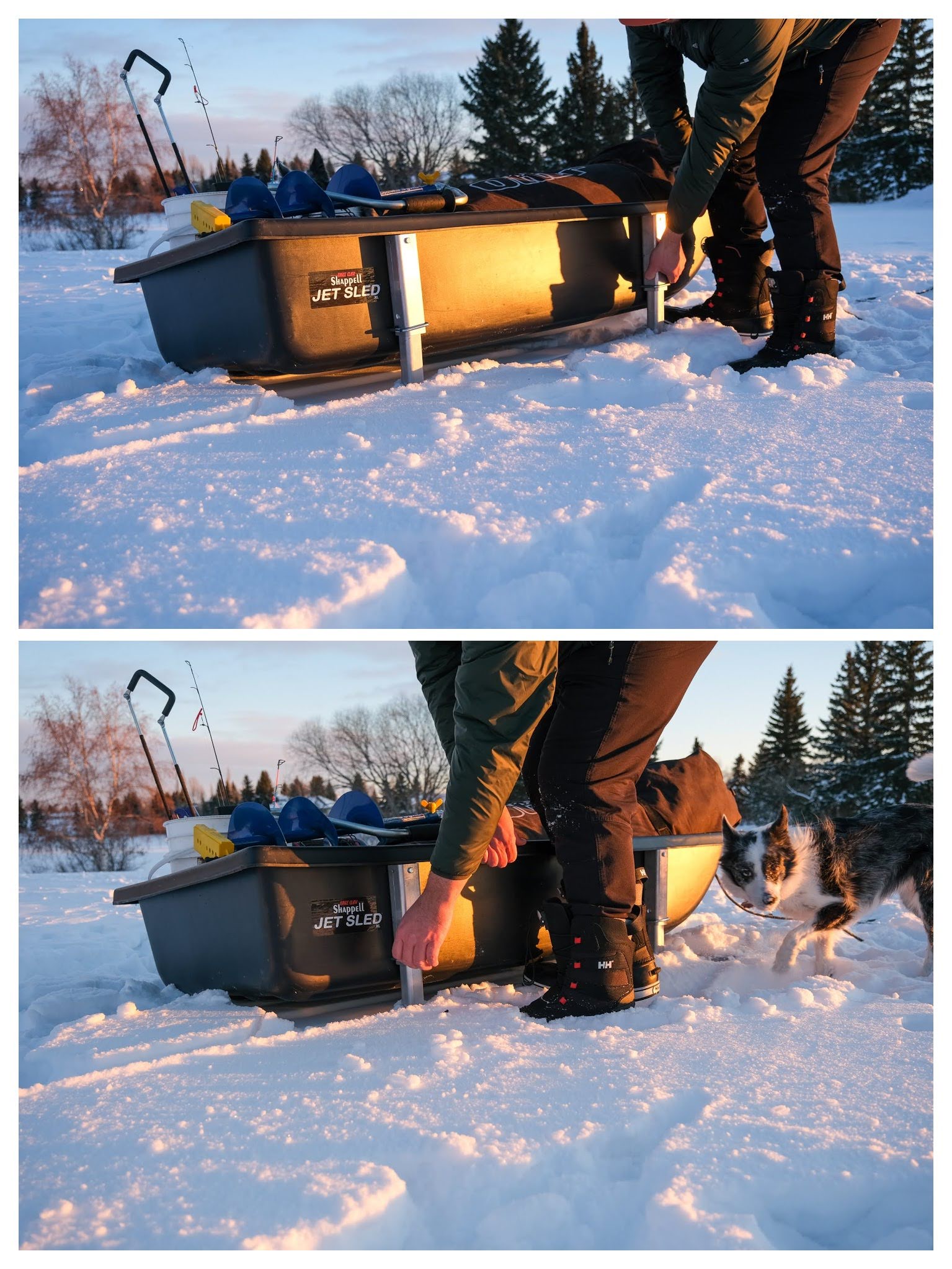 The Collapsible Smitty Sled - String Theory Angling